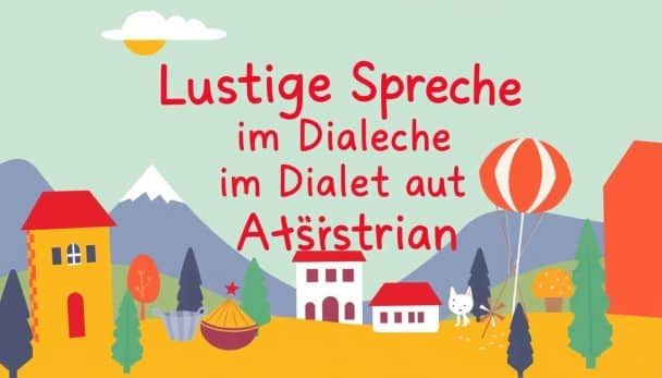 Lustige Sprüche im Dialekt aus Österreich - Beispiele